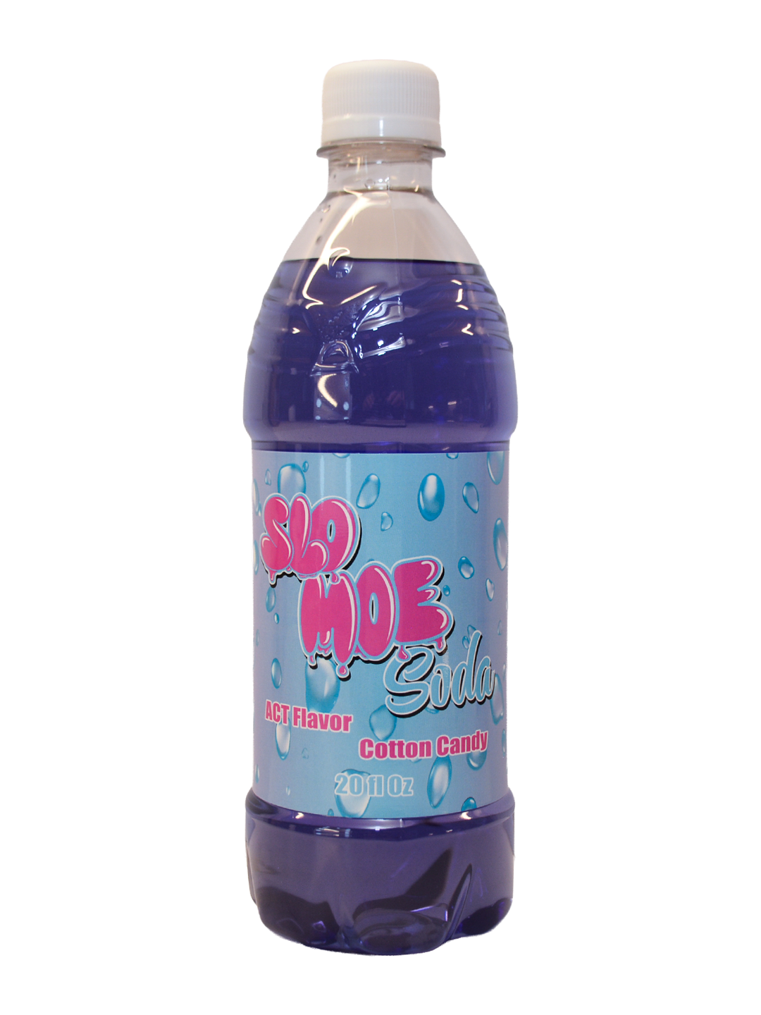Cotton Candy w/ ACT Flavor Soda 6 Pack – Slo Moe Sodas