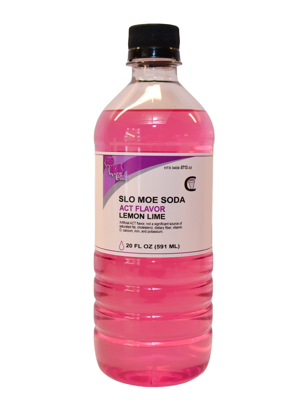 Lemon Lime w/ACT Flavor Soda - Slo Moe Sodas