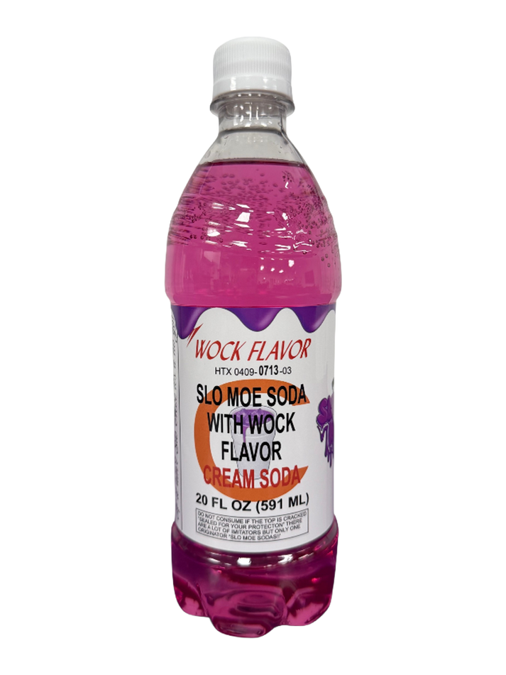Vanilla Cream w/ Wock Flavor Soda – Slo Moe Sodas